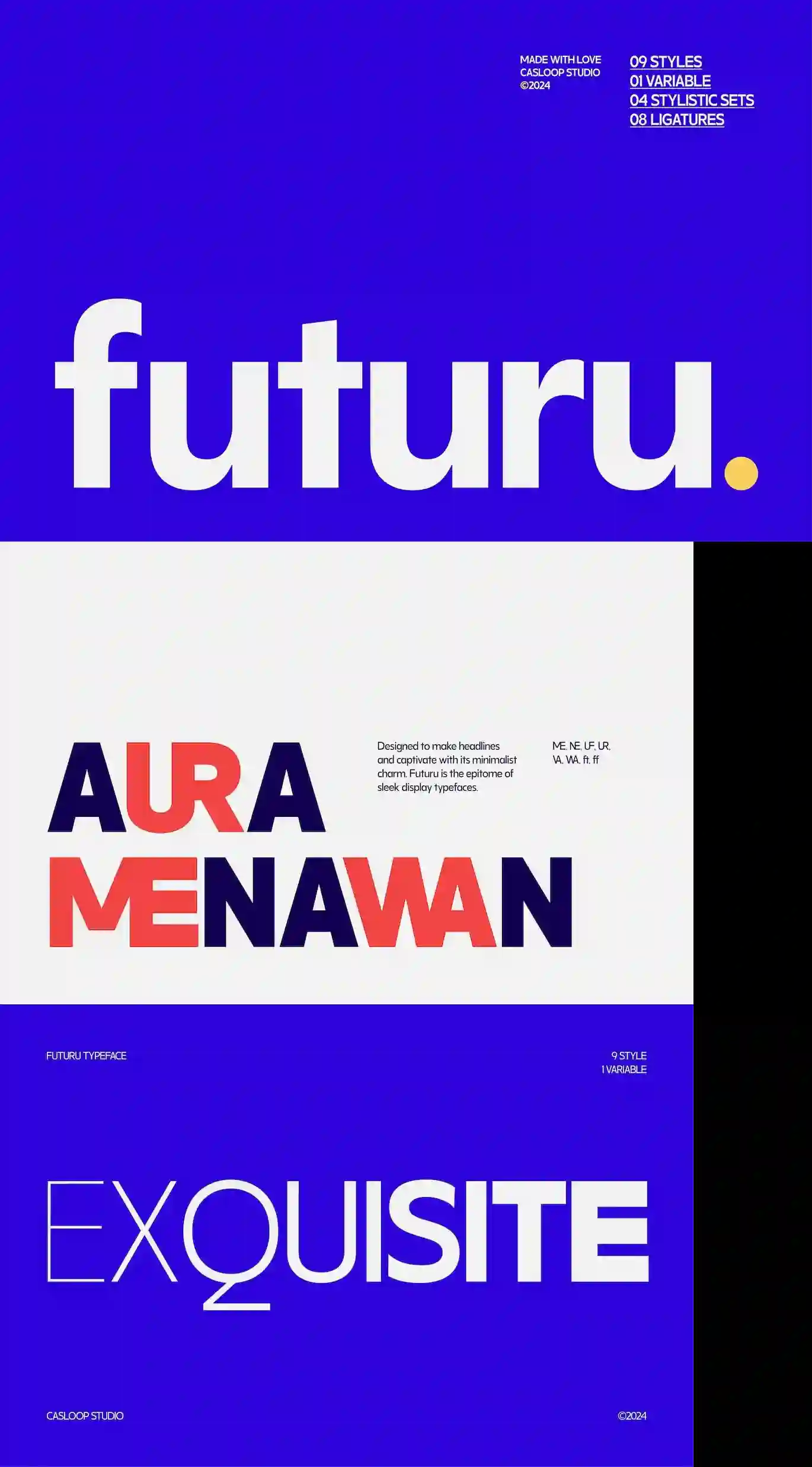 Futuru - Futur Neo Grotesque Gen Z Variable Tech - Zupppa | Design ...