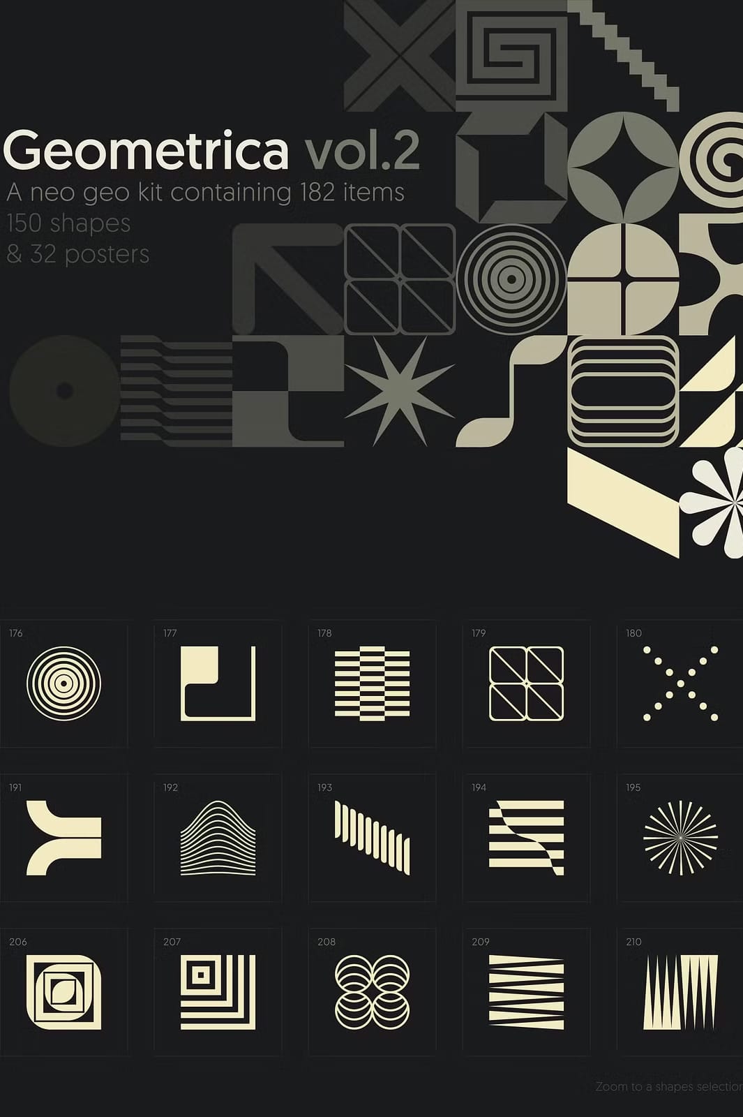 Geometrica - Neo Geo Kit - Vol.2 - Zupppa | Design Resources