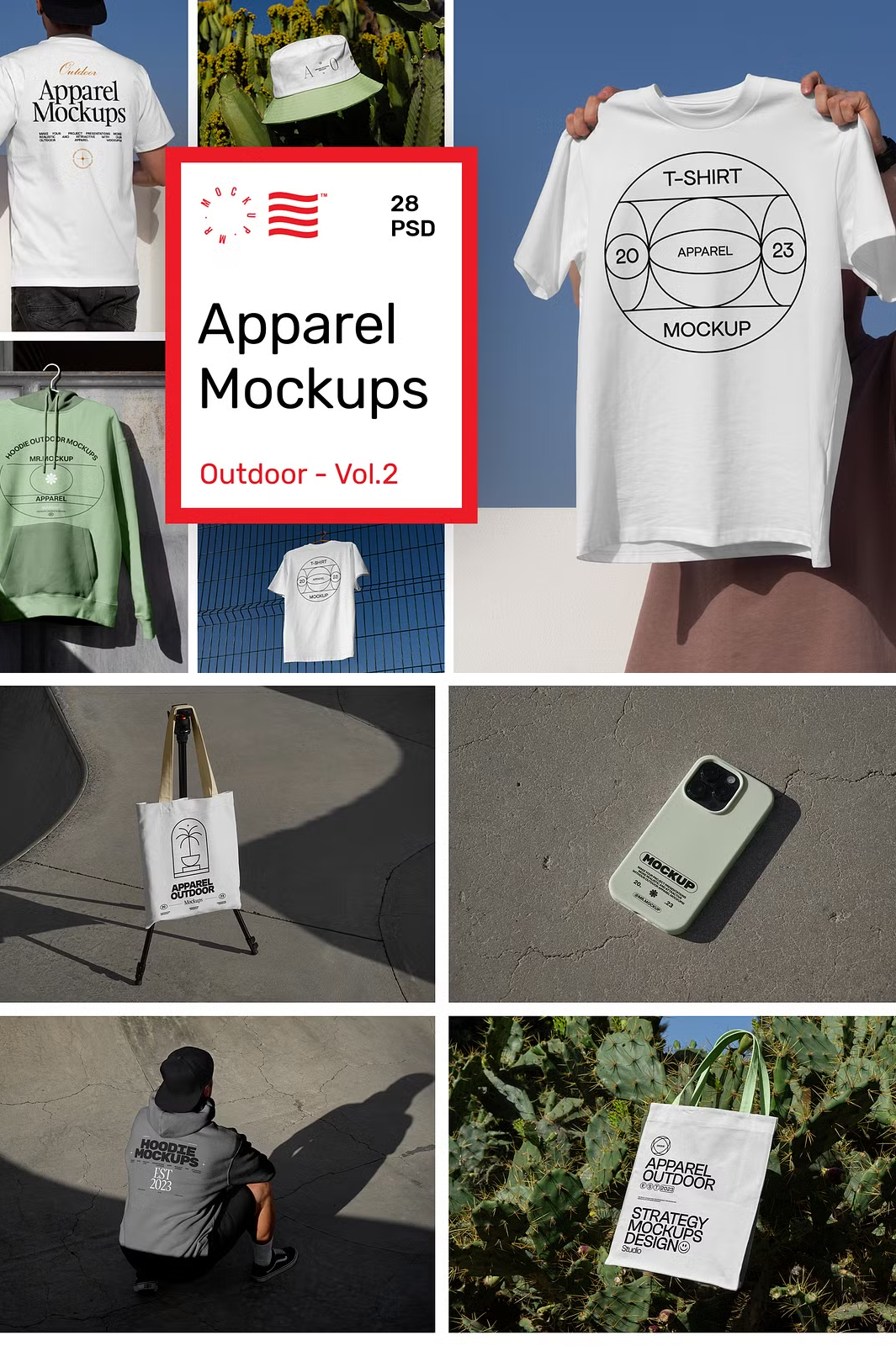 Outdoor Apparel Mockups Vol.2 - Zupppa | Design Resources