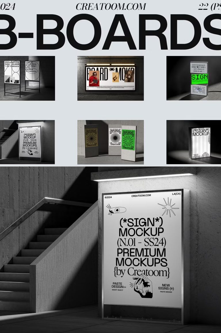 Boards Mockups - Zupppa | Design Resources
