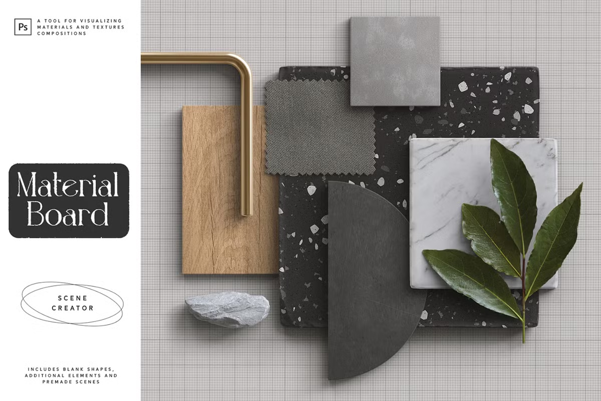 Material Board Scene Creator - Zupppa | Design Resources
