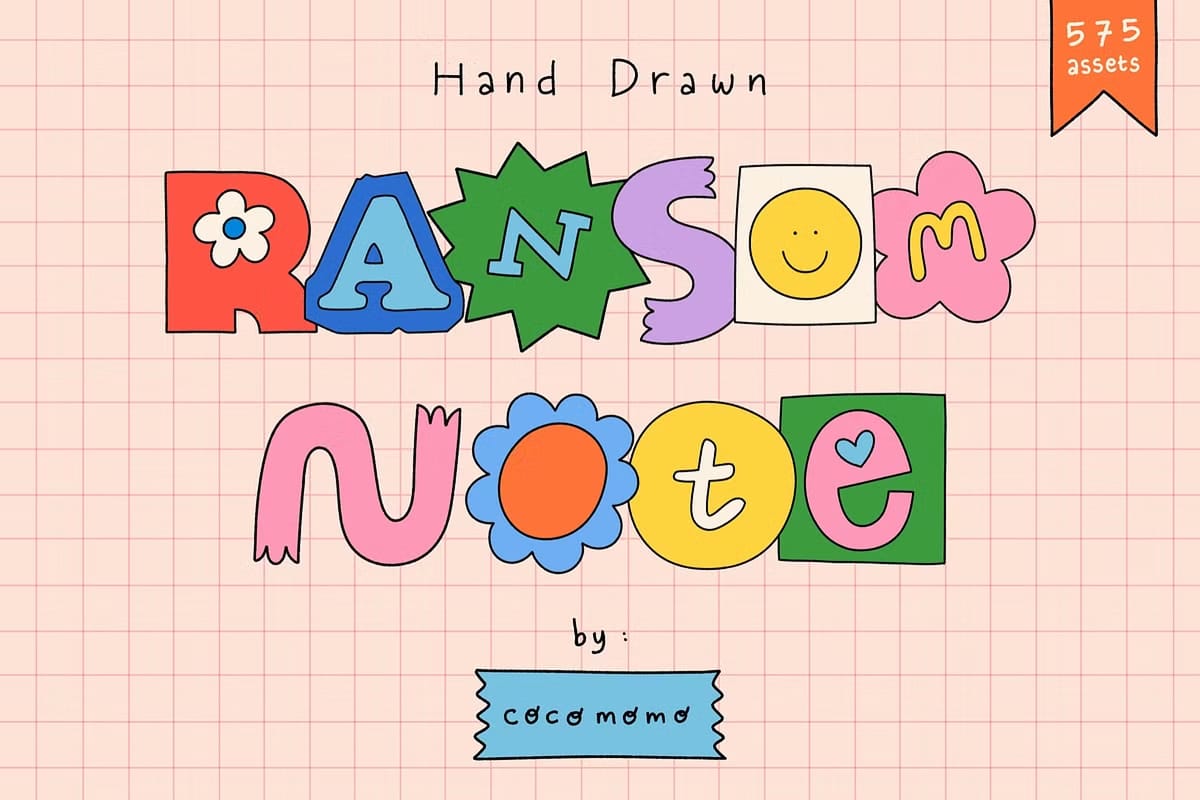 Ransom Note Cut Out Letter - Zupppa | Design Resources