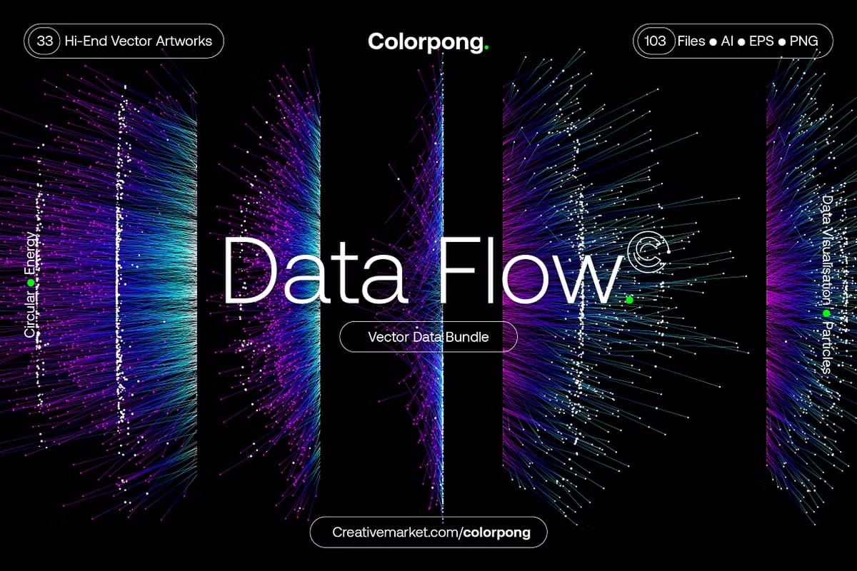 Data Flow - Vector Bundle - Zupppa | Design Resources