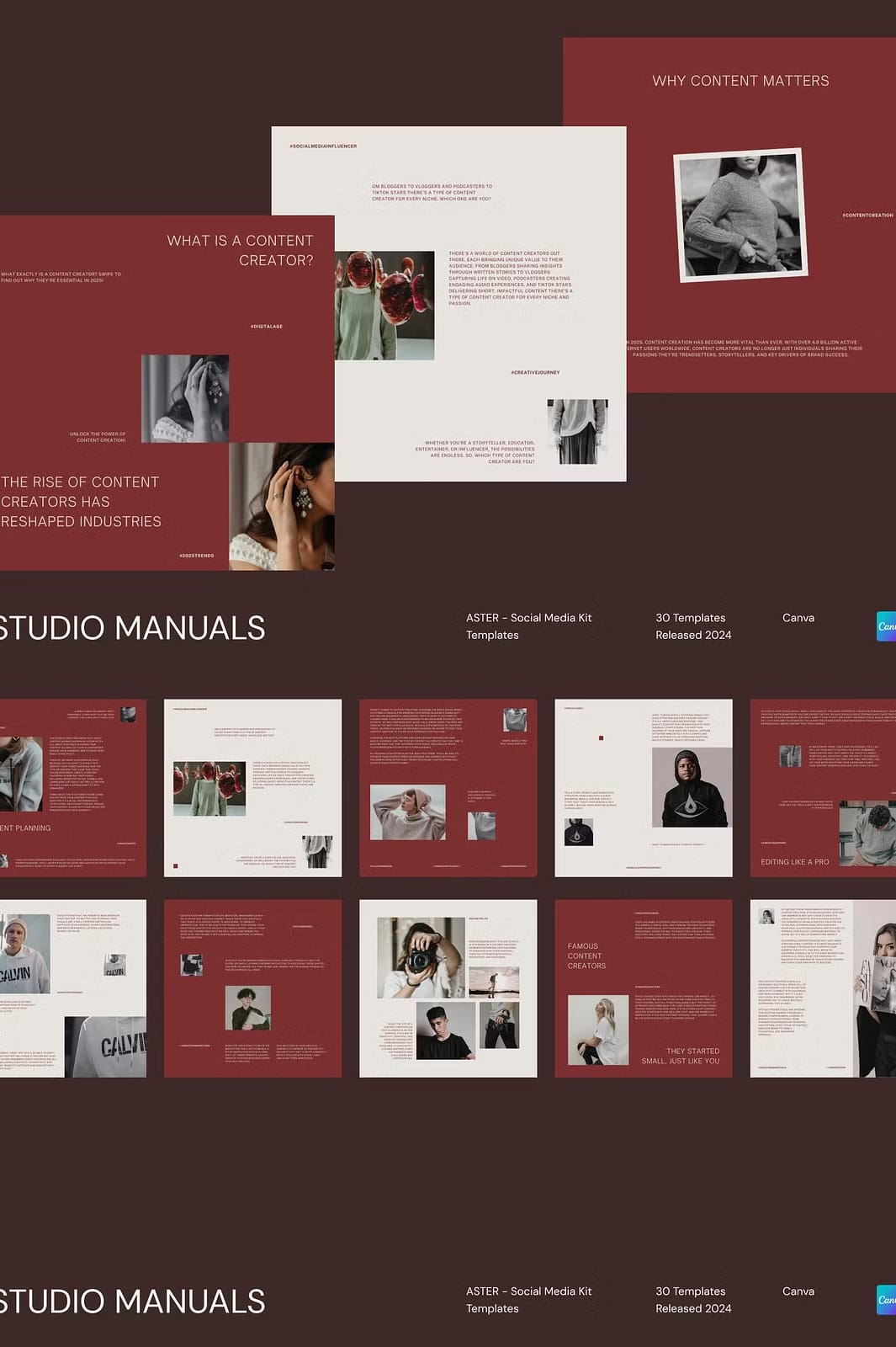 ASTER – Social Media Kit - Zupppa | Design Resources