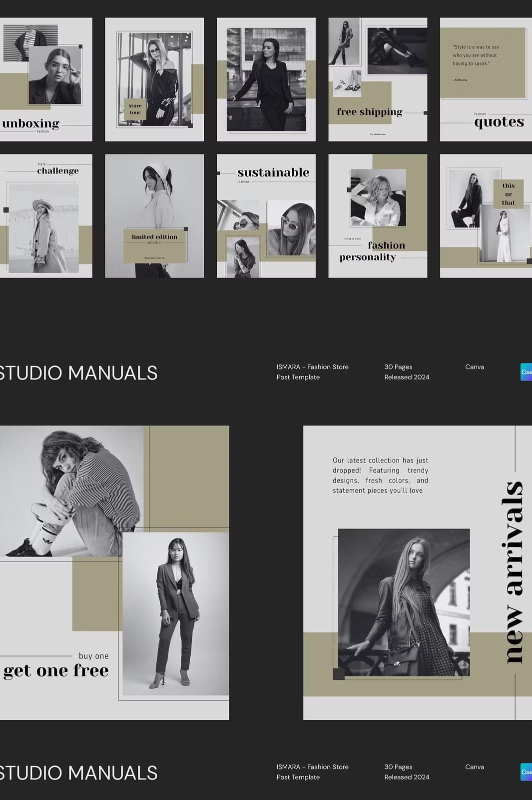 ISMARA – Fashion Store Post Template - Zupppa | Design Resources