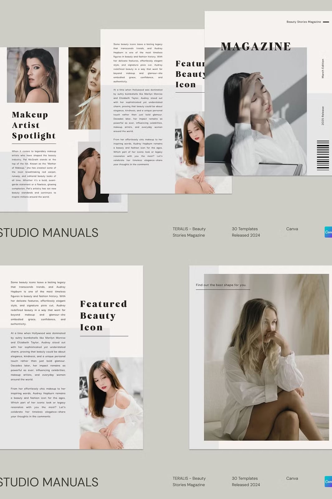 TERALIS – Beauty Stories Magazine - Zupppa | Design Resources
