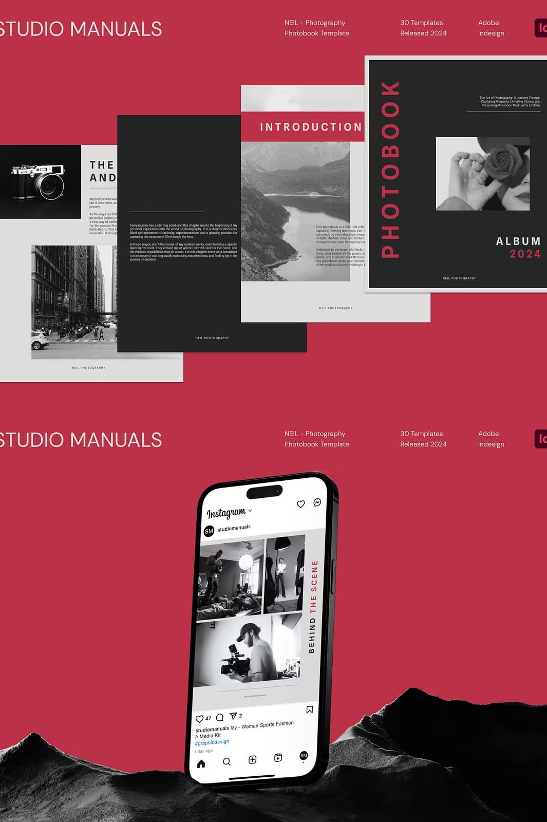 NEIL - Photography Photobook Templat - Zupppa | Design Resources