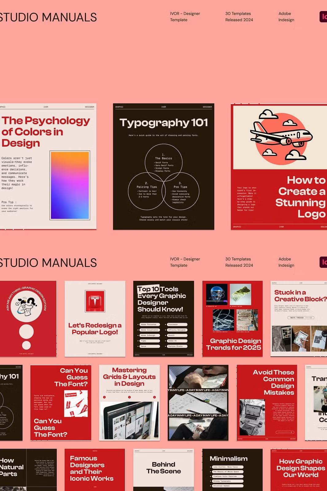 IVOR – Designer Template - Zupppa | Design Resources
