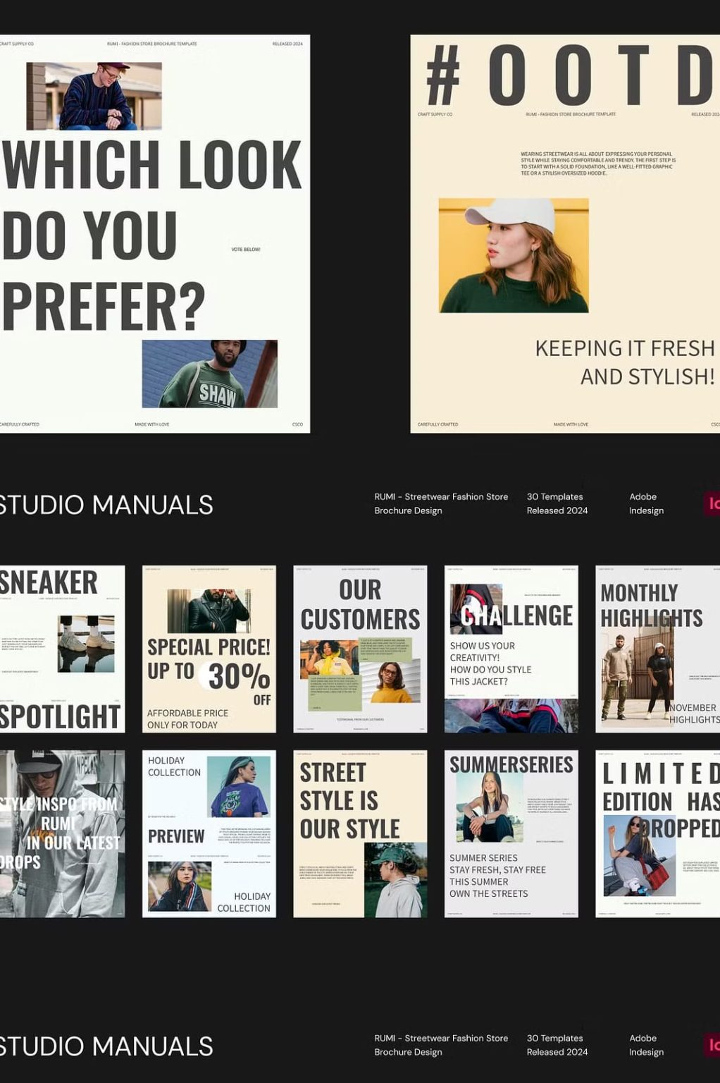 RUMI - Streetwear Fashion Store - Zupppa | Design Resources