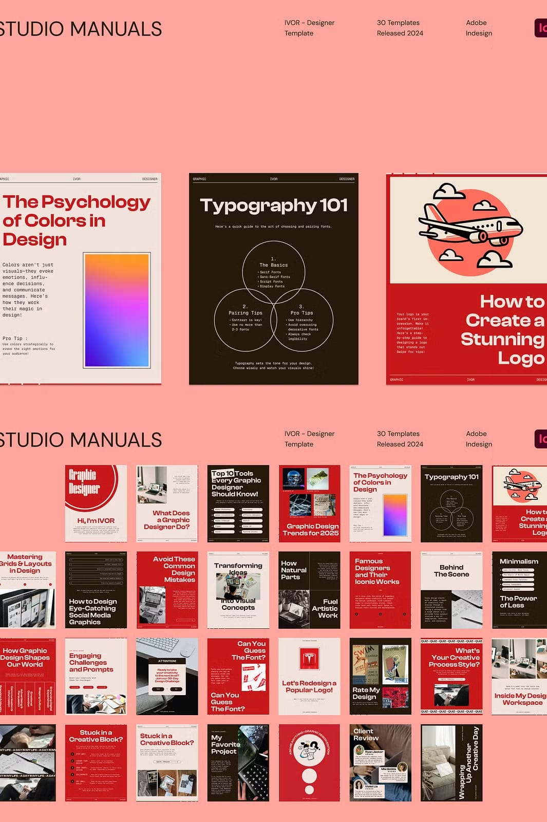 IVOR – Designer Template - Zupppa | Design Resources