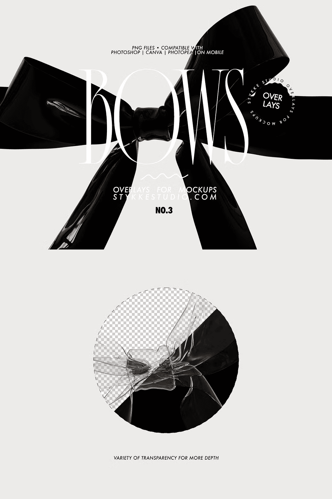 BOW & RIBBON Overlay Clipart Mockups - Zupppa | Design Resources