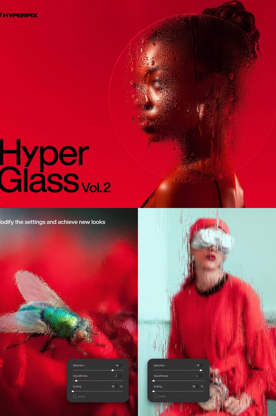Hyper Glass 02 (11 Glass Effects) - Zupppa | Design Resources