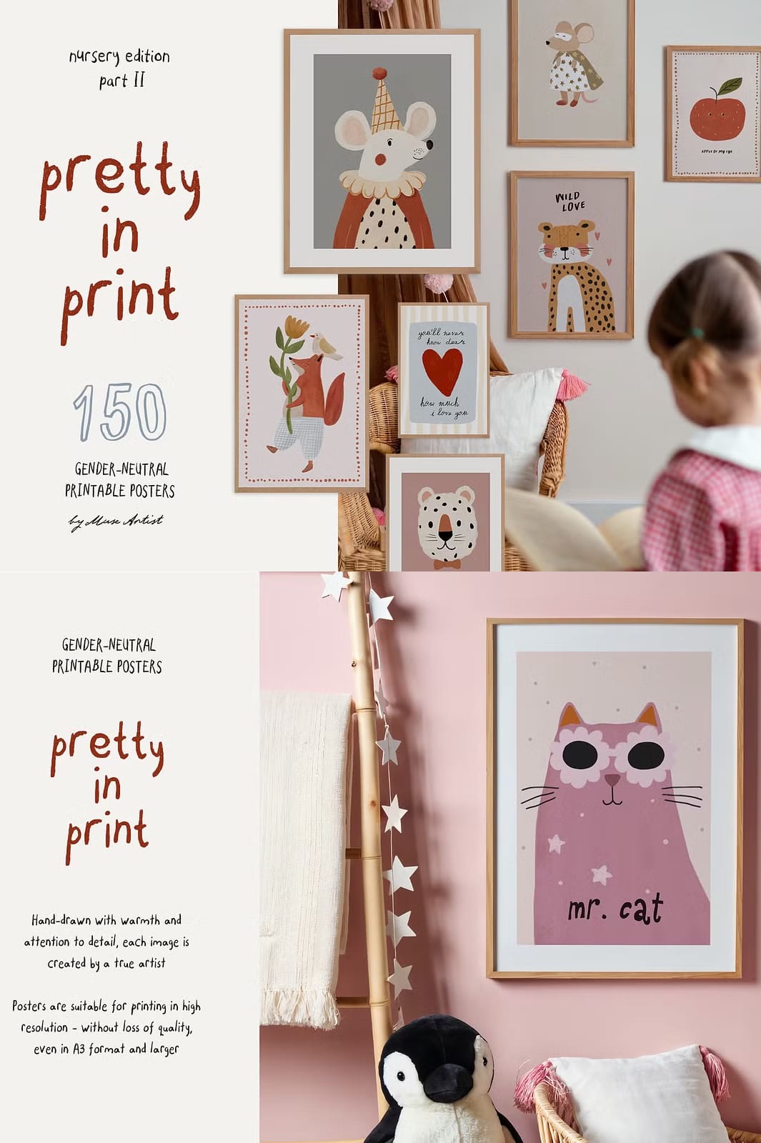 Pretty in Print - 150 Kids Posters - Zupppa | Design Resources