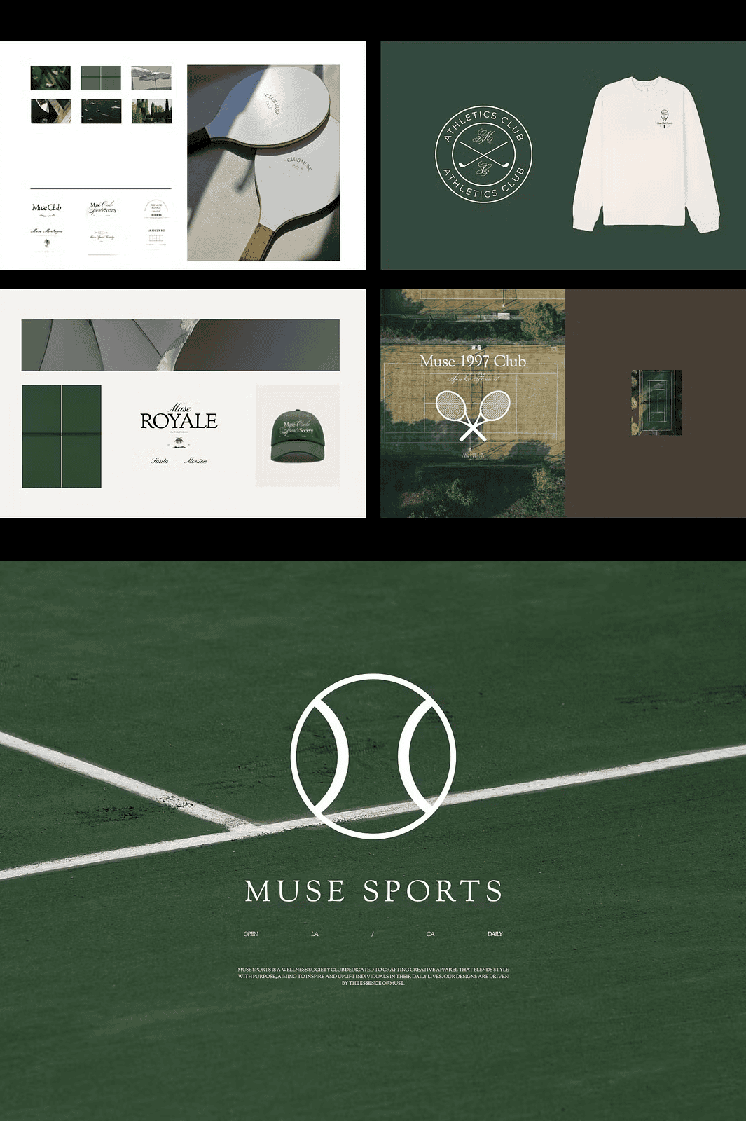 MUSE CLUB | Logo Collection - Zupppa | Design Resources