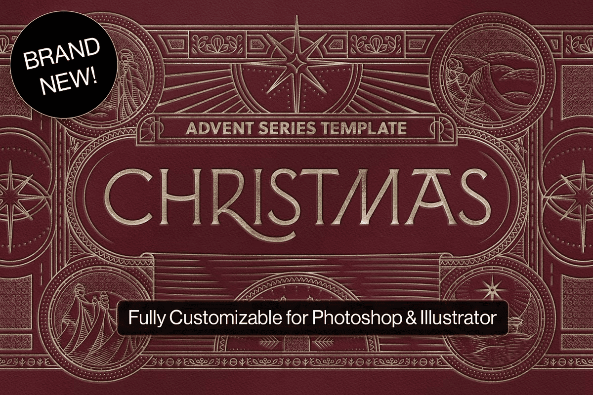 Christmas Sermon Series Pack - Zupppa | Design Resources