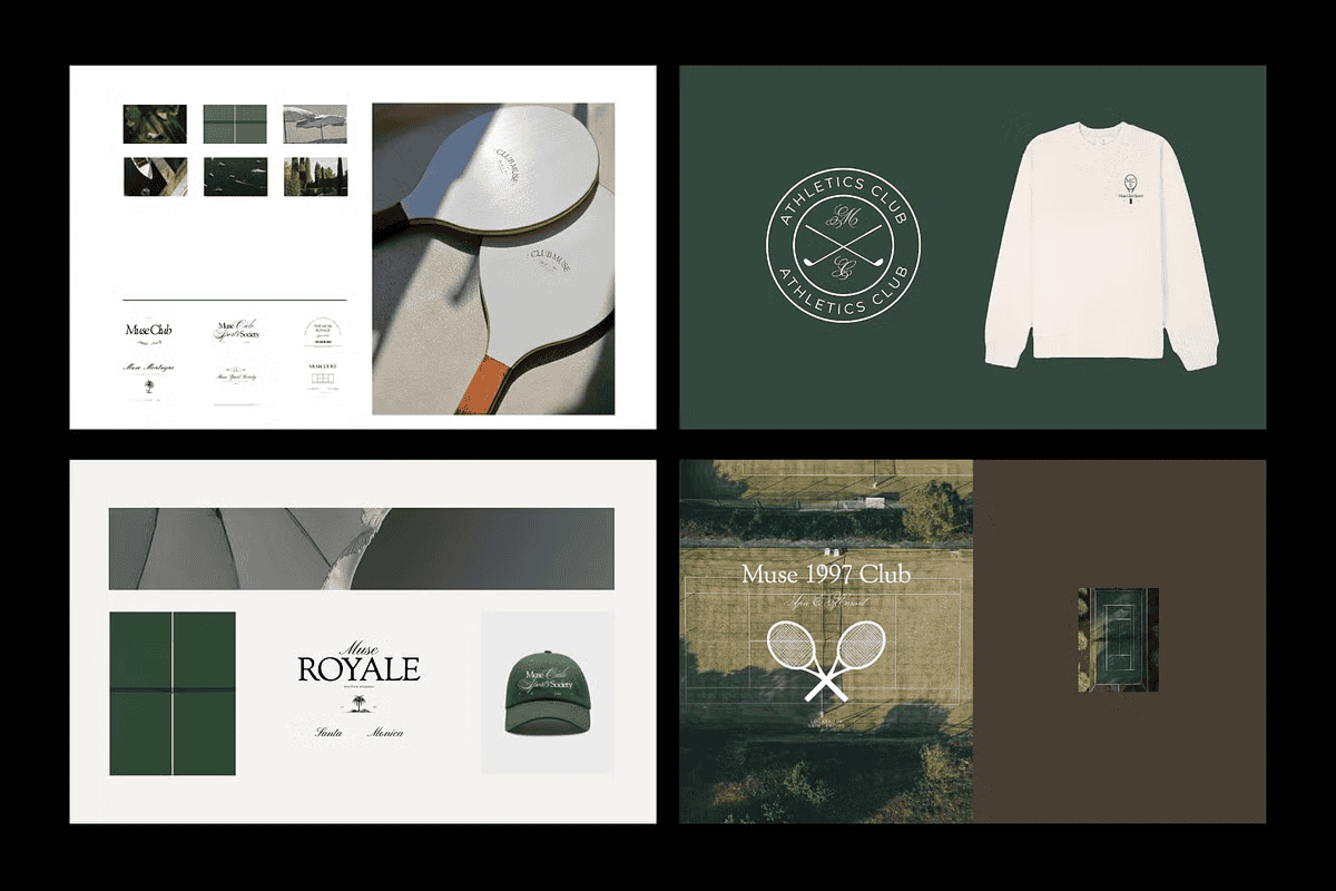 MUSE CLUB | Logo Collection - Zupppa | Design Resources