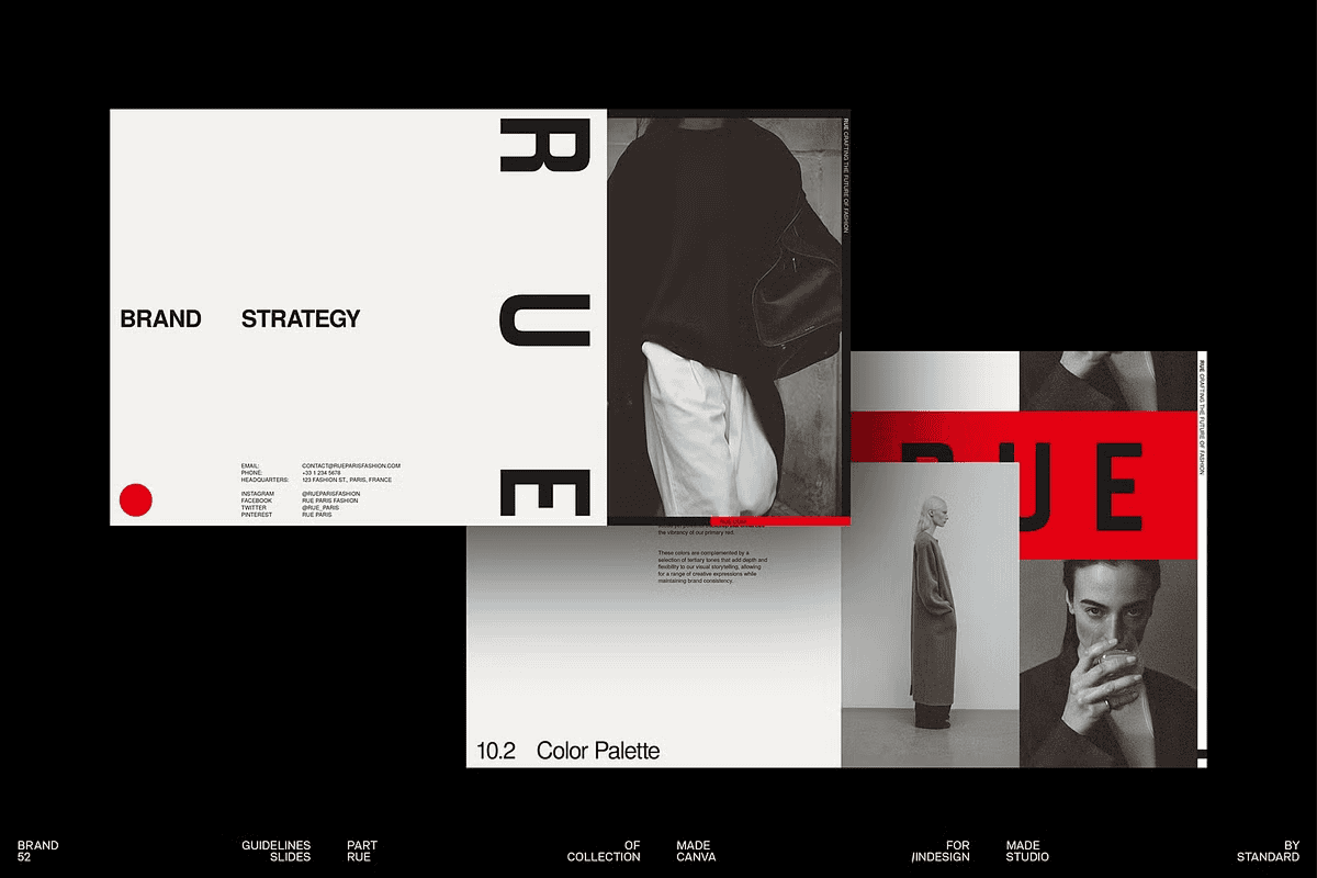 RUE | Brand Strategy - Zupppa | Design Resources