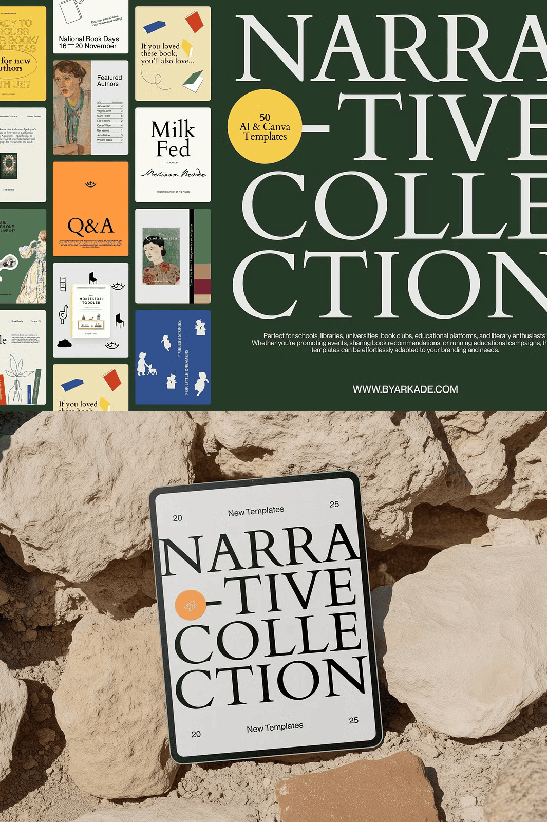 Narrative Collection / AI & Canva - Zupppa | Design Resources