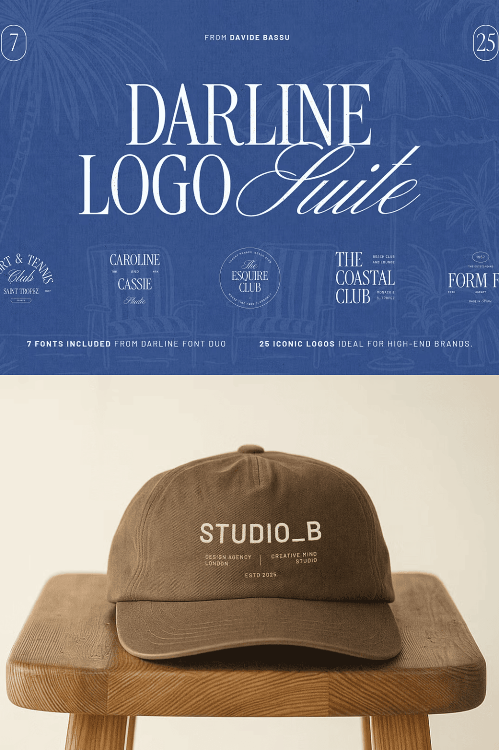 Darline Logo Suite - Zupppa | Design Resources