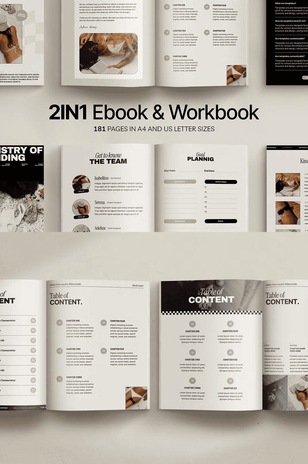 ADE / 2in1 Ebook & Workbook Kit - Zupppa | Design Resources